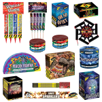 All Night Party Firework Kit - Ideal for a bonfire night party